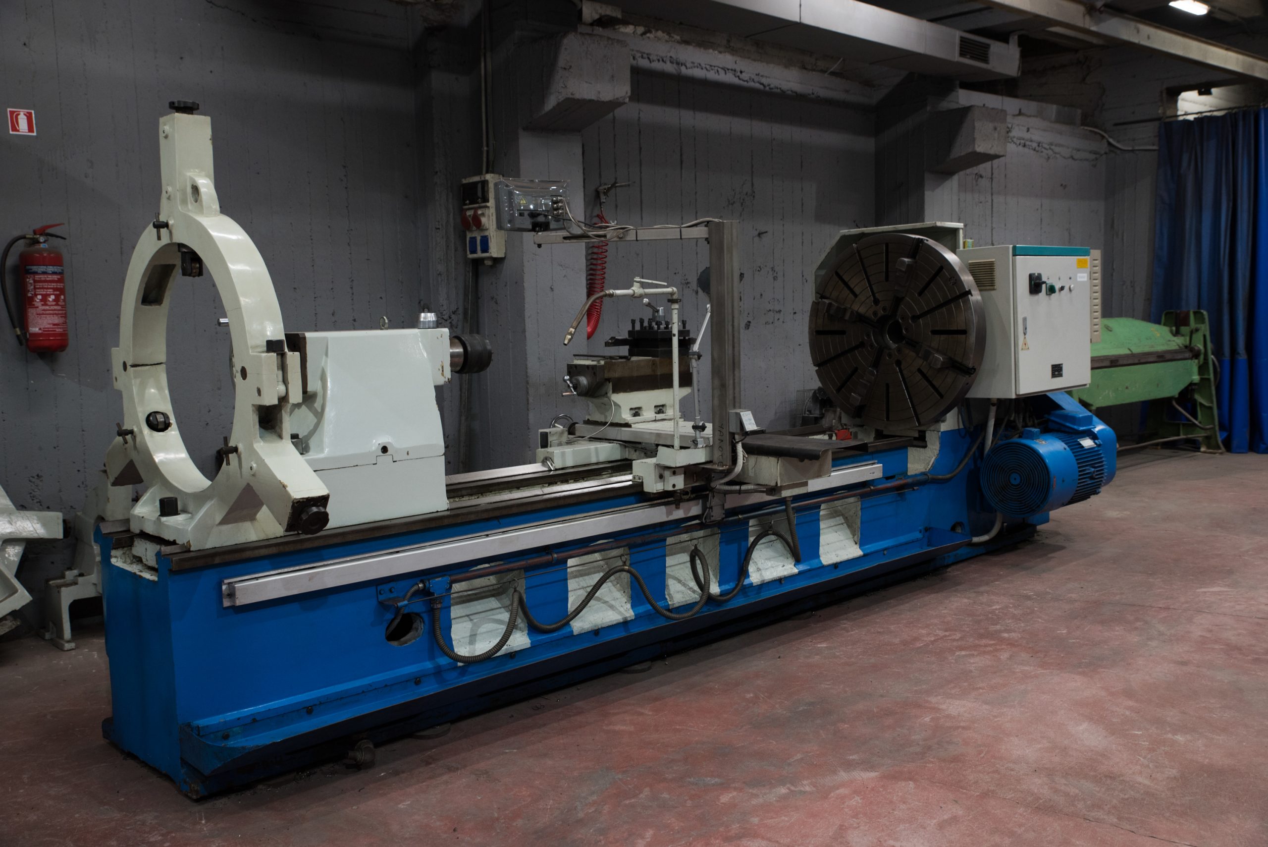 New horizontal lathe by Bellows Hellas! | Bellows Hellas